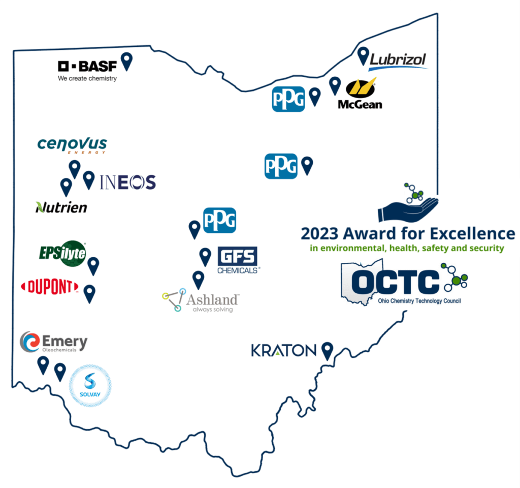 2023 Awards for Excellence Winners - Ohio Chemistry Technology Council